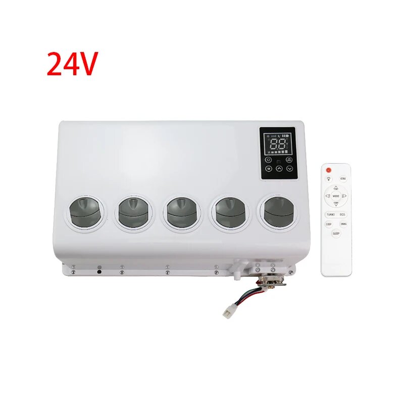 Универсальный автомобильный Кондиционер для охлаждения, 12 В, 24 В, настенное освещение для инженерных автомобилей, грузовиков, домов на колесах 24V