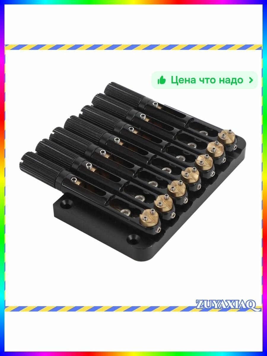 Безголовый гитарный бридж для 7-струнных инструментов-Аксессуар для струнных