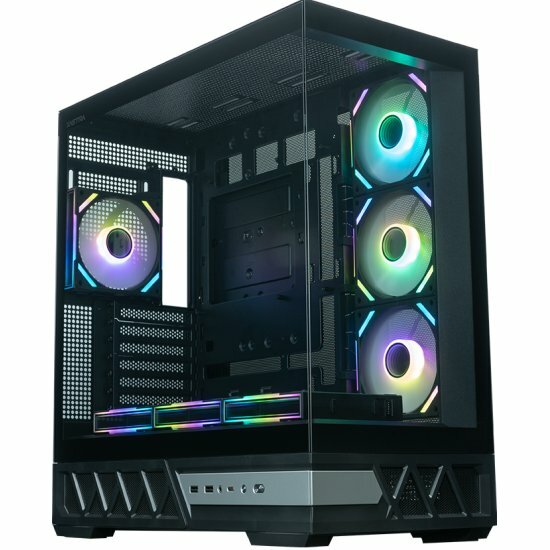Корпус Xastra Q700 7ARGB-FS-C10-UC, черный