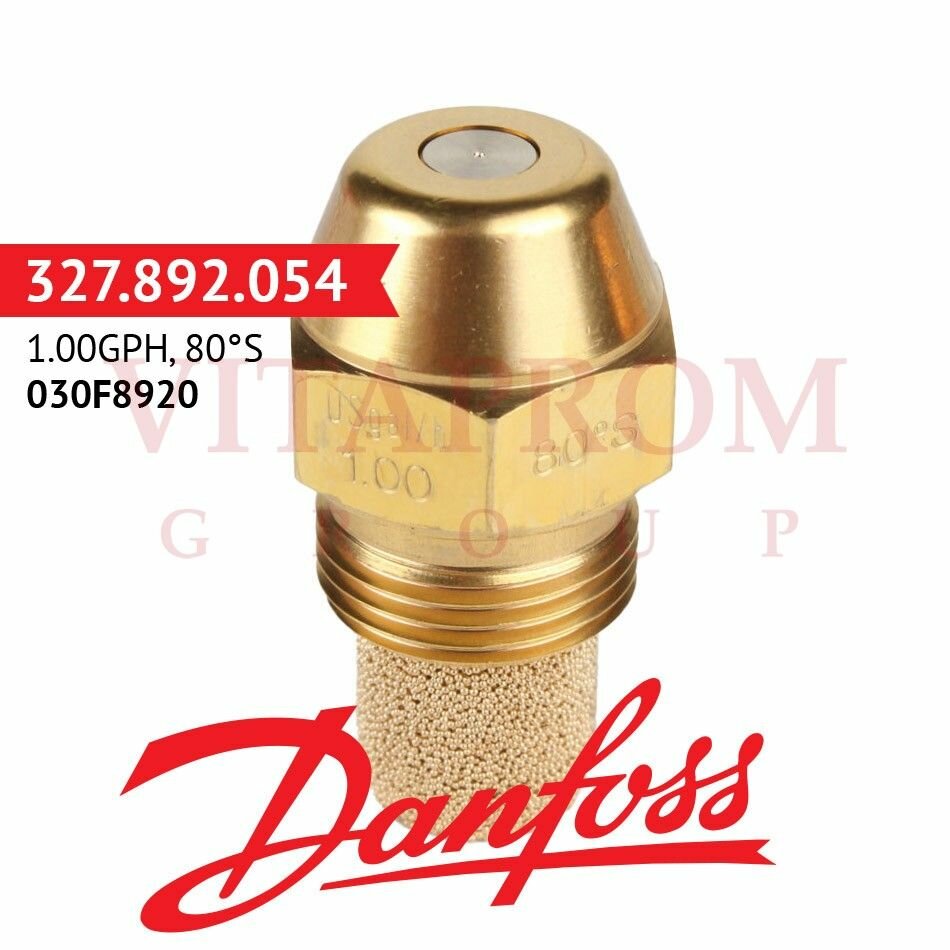 Форсунка Danfoss 1.00GPH, 80S, 030F8920 — фото 1