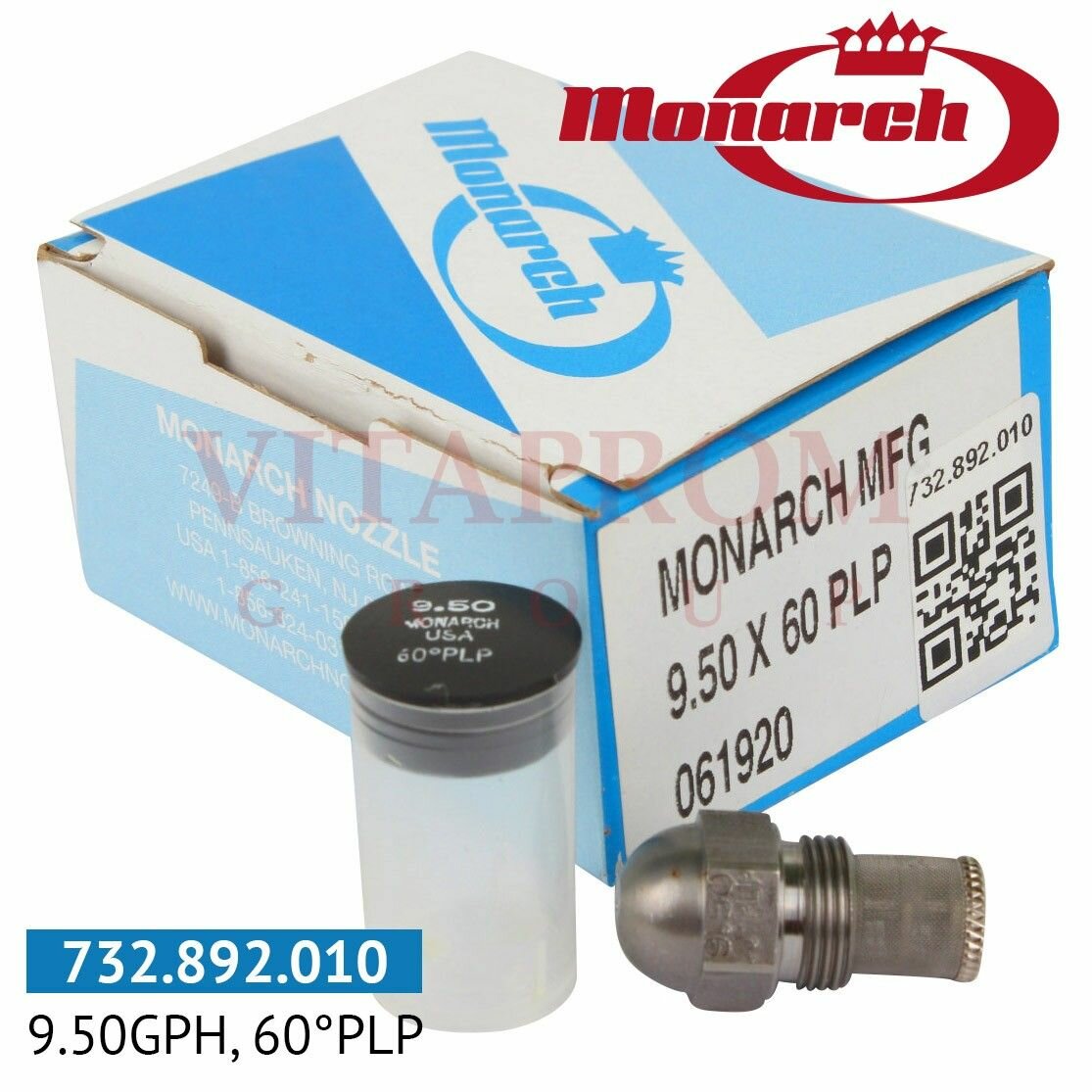 Форсунка Monarch 9.50GPH, 60PLP — фото 1
