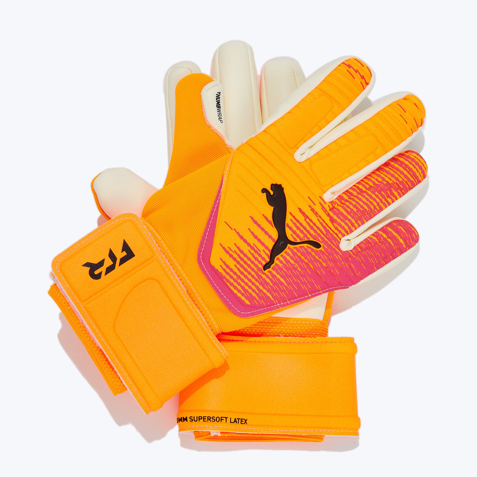 Перчатки вратарские Puma Future Match NC 04206712, размер 8, Оранжевый