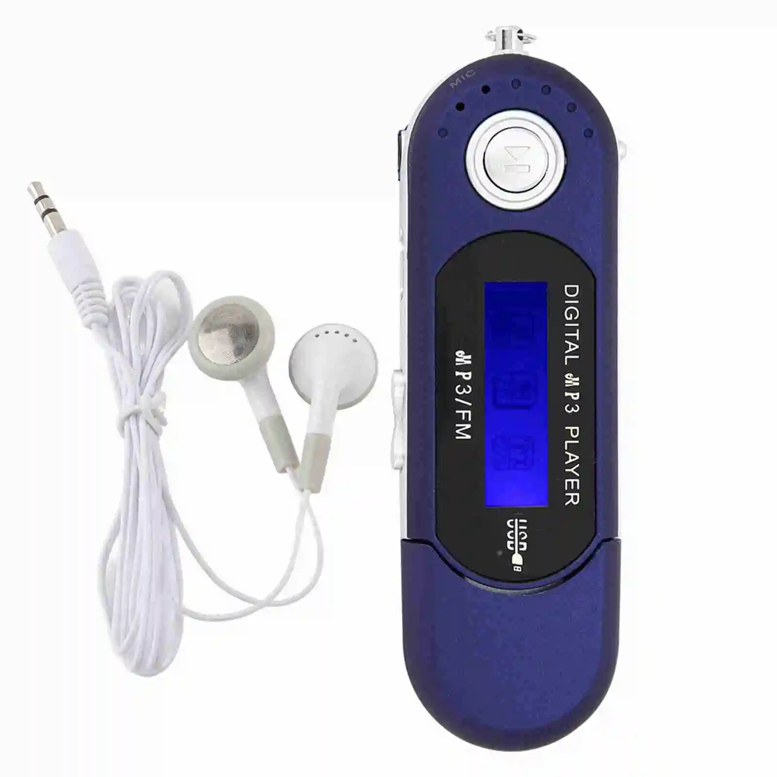 MP3-плеер синий USB, Digital MP3 Player