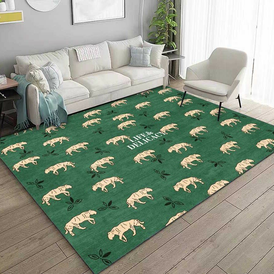 Ковер для дома из 100% шерсти, шкура леопарда на , р-ры в ассортименте,120*160cm