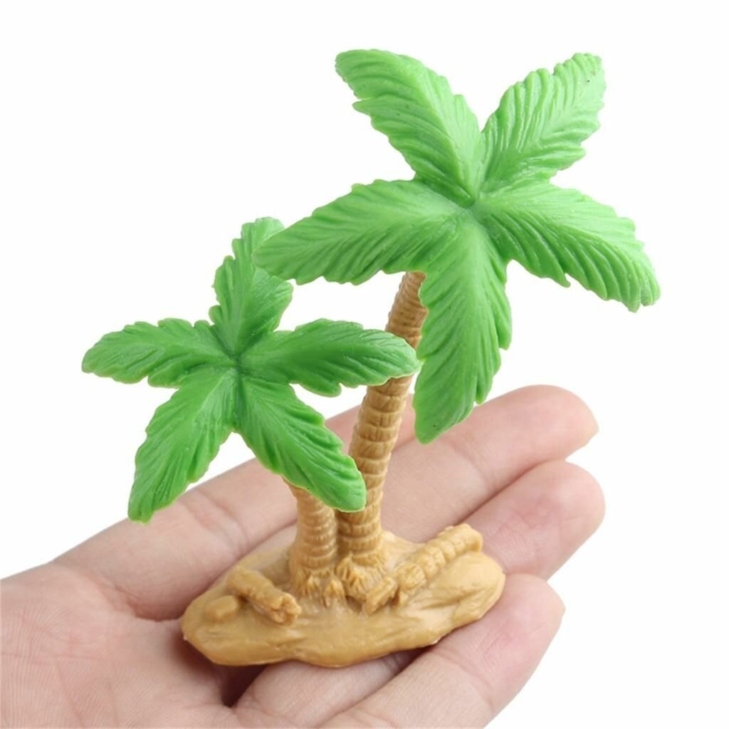 Декорация сцены из кокосовой пальмы-светло-коричневый