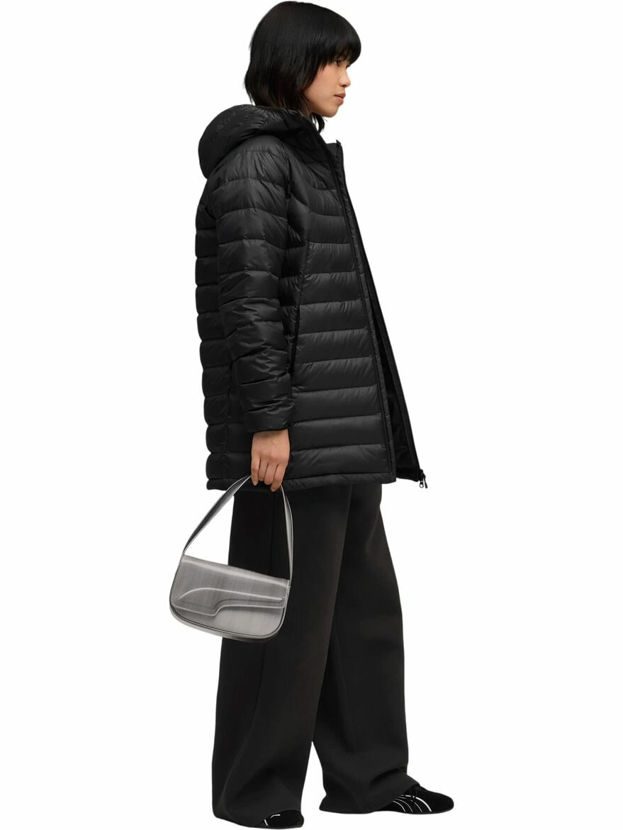 Куртка PUMA PackLITE Hooded Down Coat, размер XS, черный — фото 1