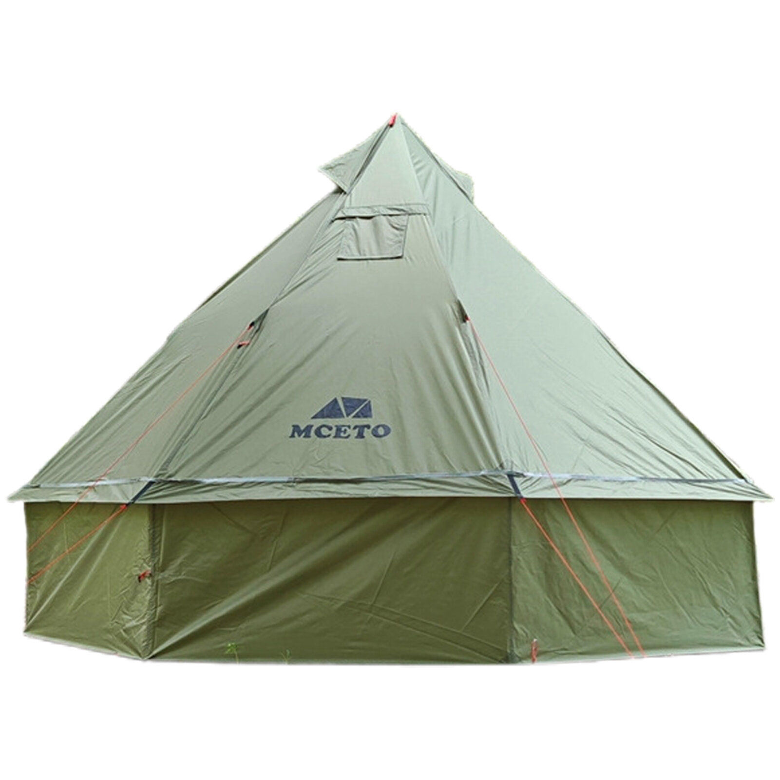 2-4 человека Tipi Hot Tent с плитой Джек Кемпинг Пирамида Типи-палатка для кемпинга рюкзака