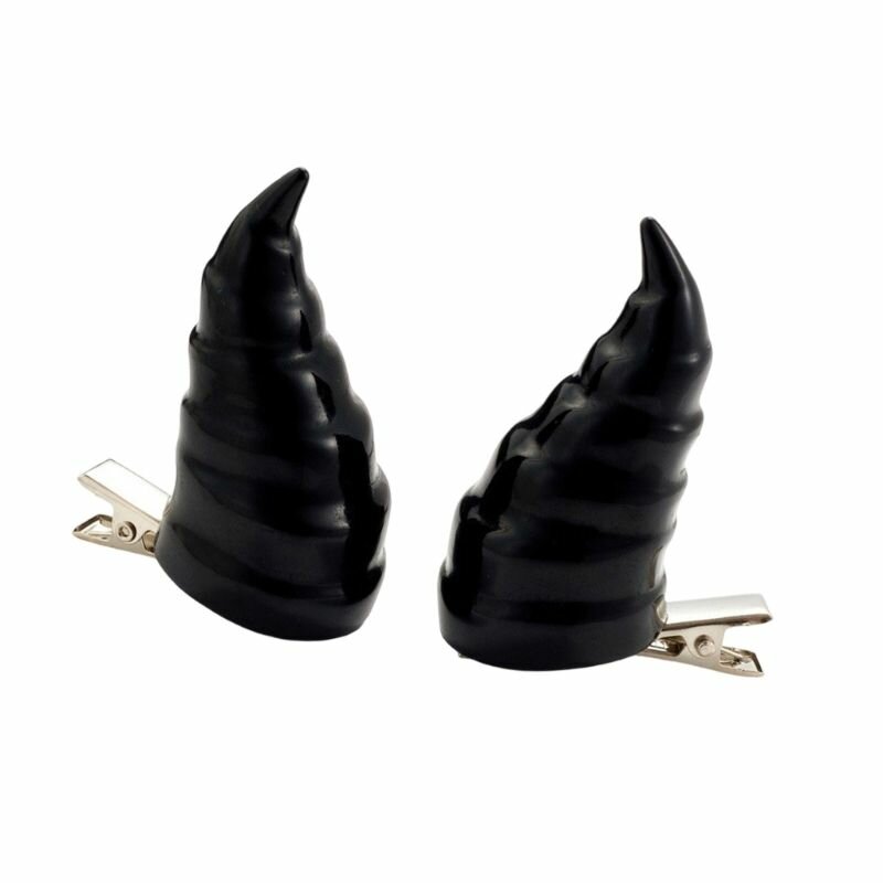 Головной убор Cos horns and рога-черный