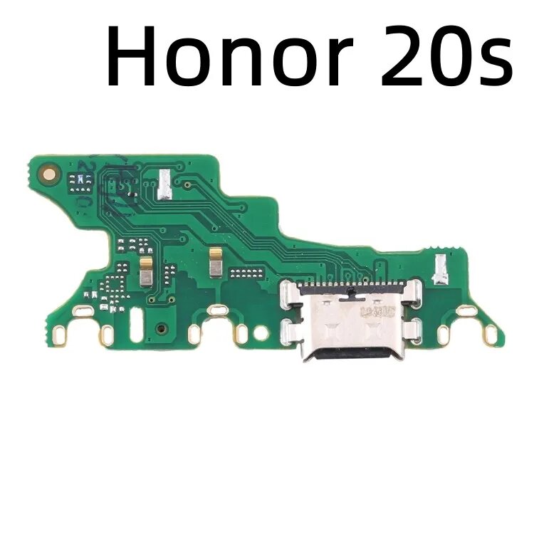 USB-порт для зарядки док-станции, штекер, разъем, плата, гибкий кабель с микрофоном для Huawei Honor 20 20s 30 30s Lite 50 50se Pro 60 60se Honor 20s