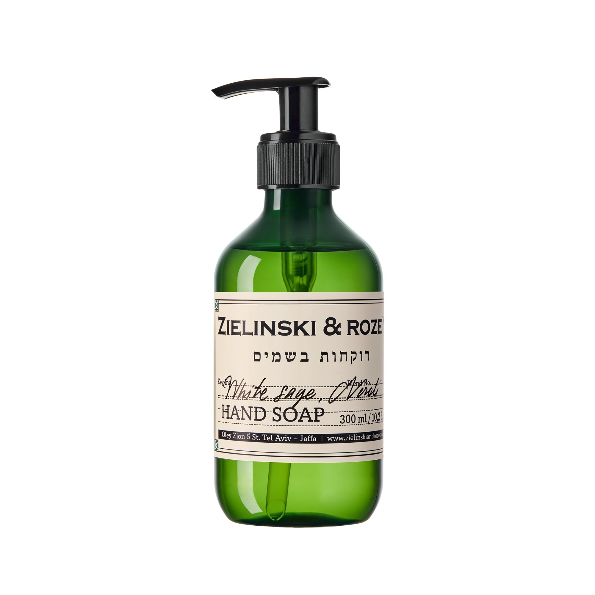 Zielinski & Rozen Жидкое мыло Белый шалфей, Нероли 300мл