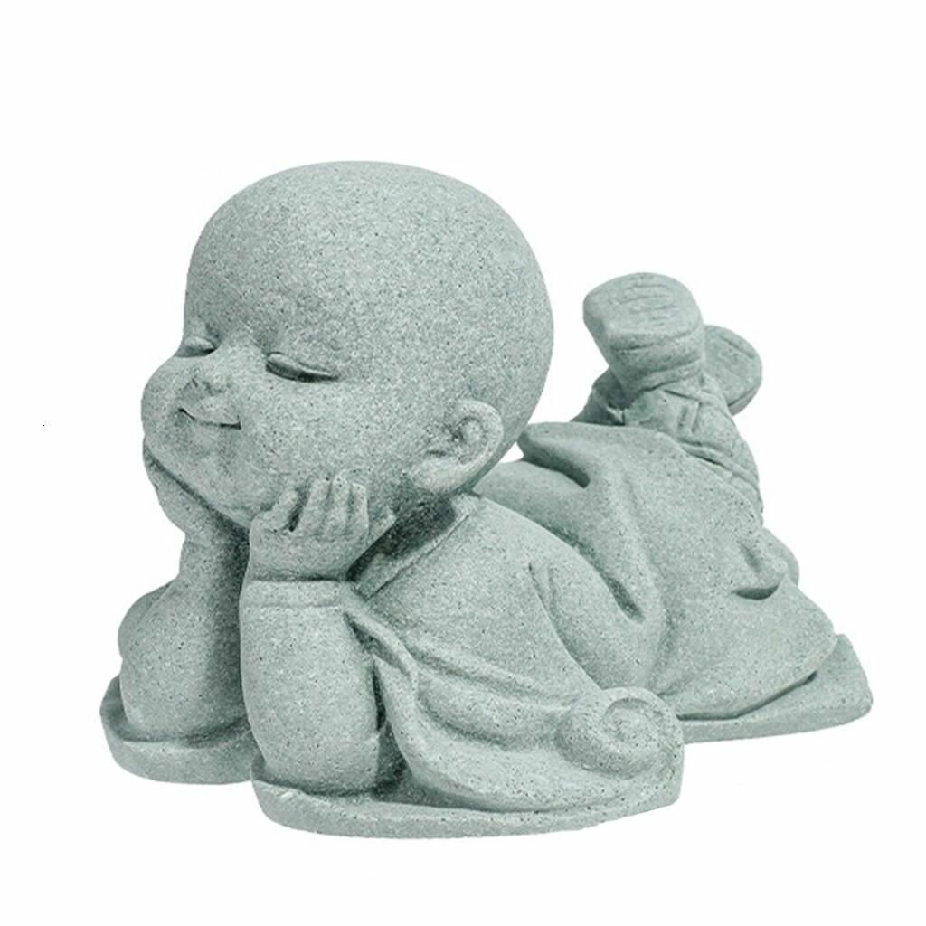 Буддийская статуя из натурального камня, - 3