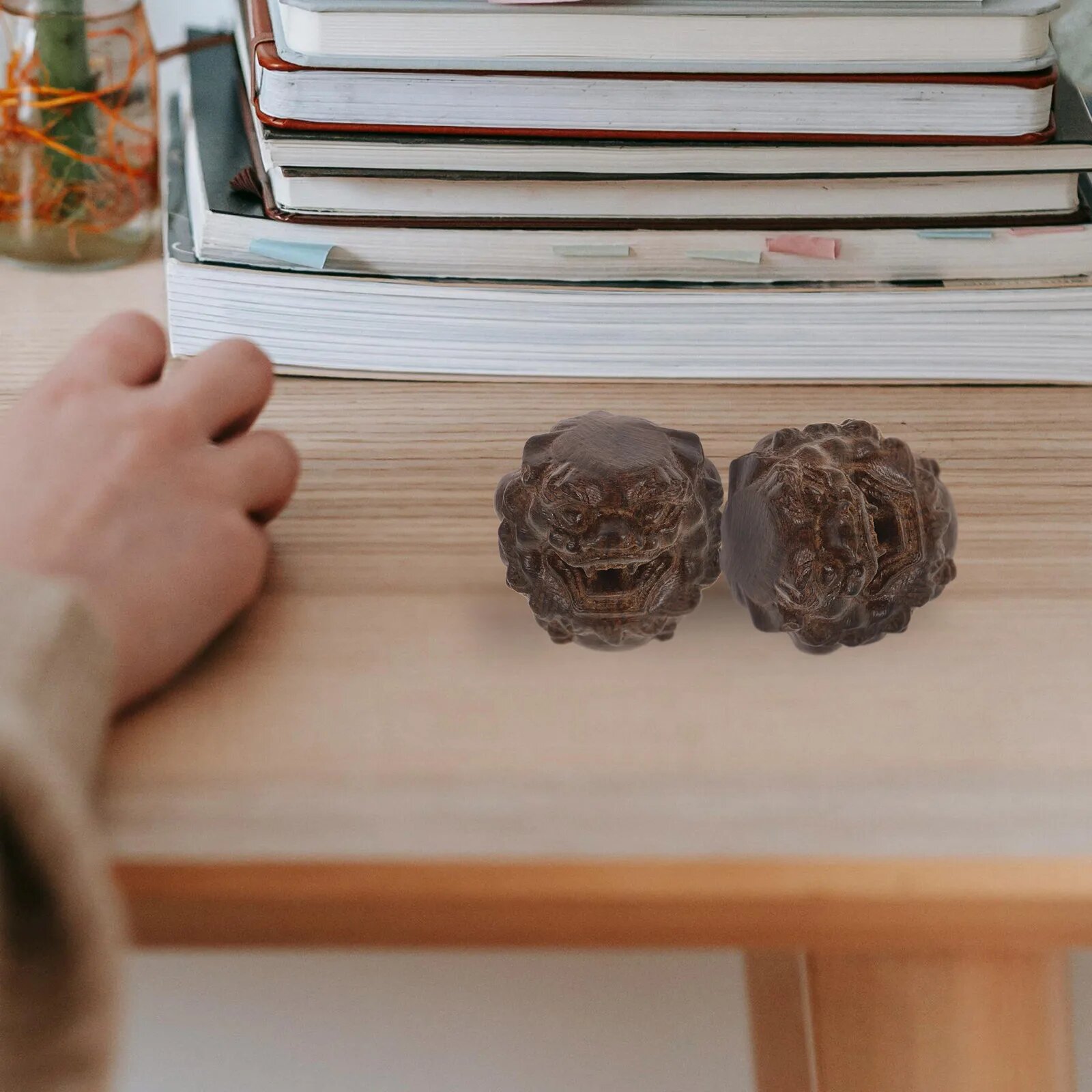 Деревянные массажные шарики iBaseToy для рук