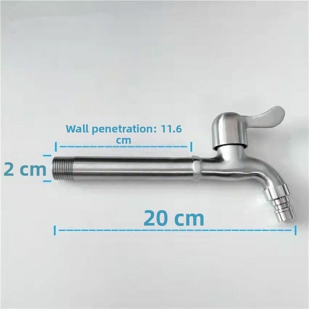 OZ-Trasat Быстроразъемный Кран Из Нержавеющей Стали, Термостойкий Расширенный Водопроводный Кран