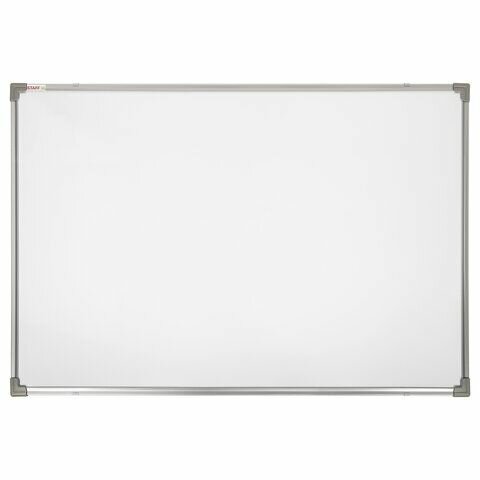 Доска магнитно-маркерная STAFF 90x120 см металлическая рамка, STAFF ECO 238138