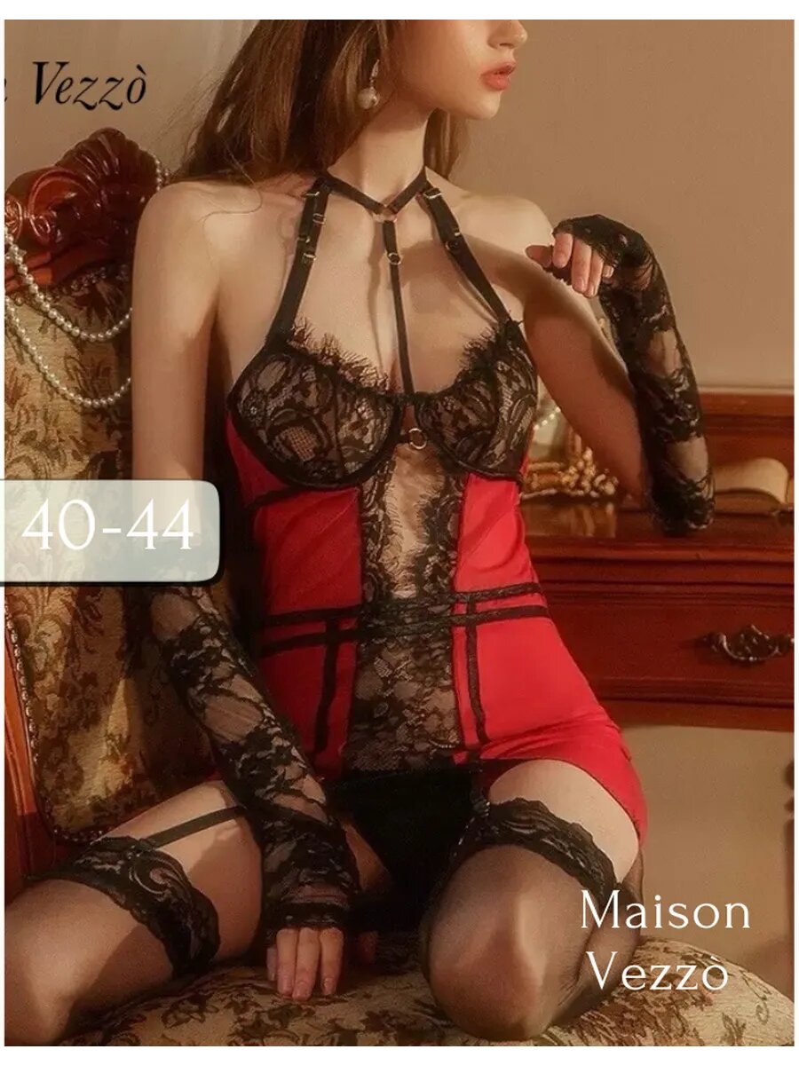 Эротическое кружевное боди