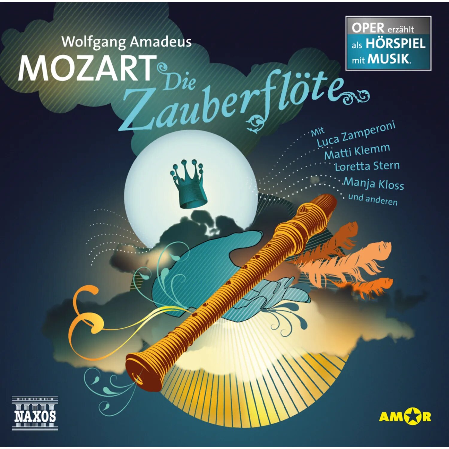 Die Zauberflöte - Oper erzählt als Hörspiel mit Musik [Аудиокнига]