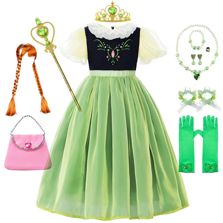 Платье принцессы для девочки, 3Y Tag-110, Dress8