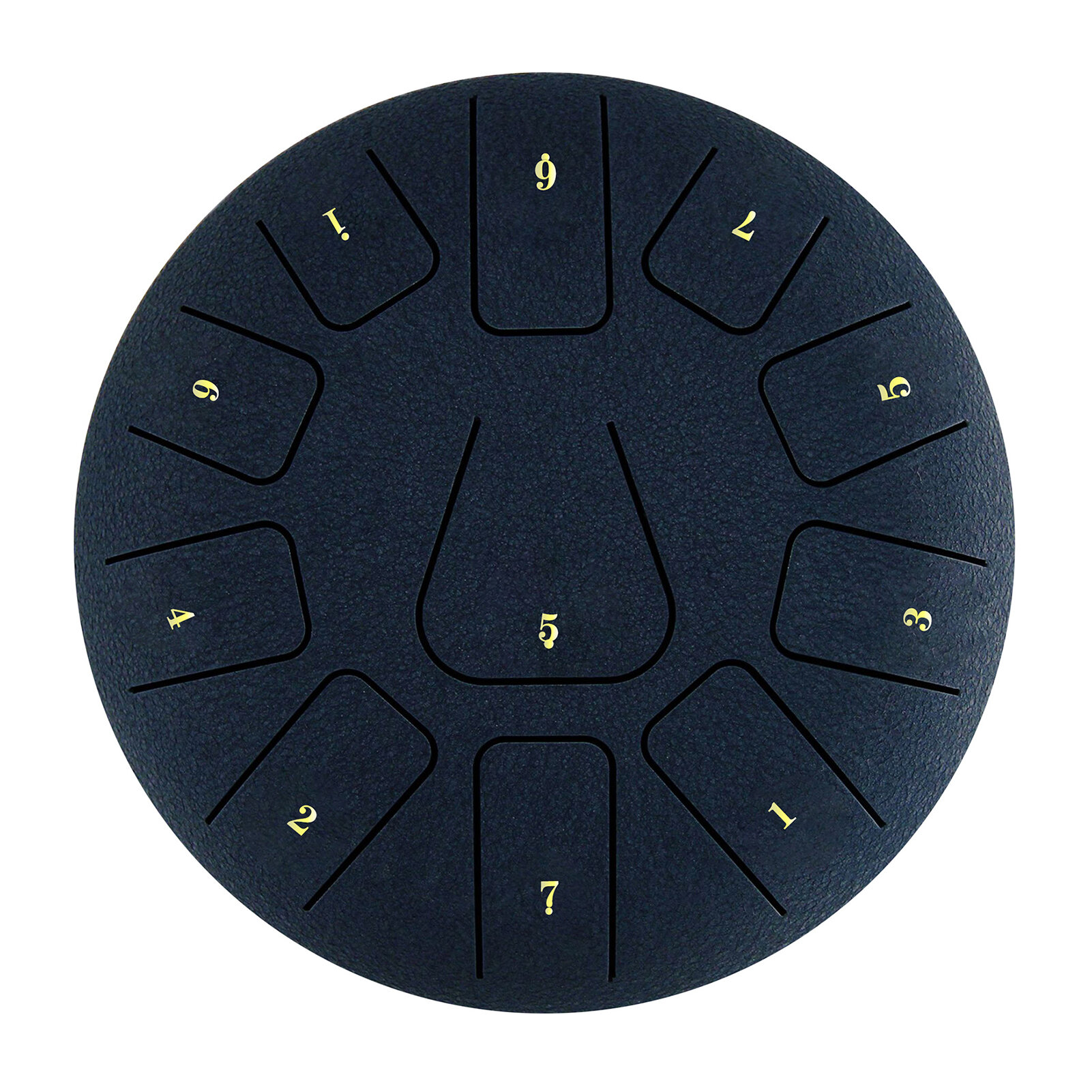 8-дюймовая стальная язычковая барабан 11 нот Handpan Drum с молотком для барабана пlectрами для пальцев перкуссия для медитации йоги Розовый Красный Белый Тёмно-синий Голубой Тёмно-серебристый Фиолетовый Золотой Тёмно-коричневый Чёрный Морской синий
