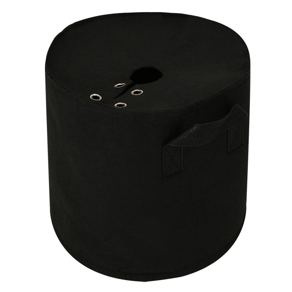 Мешок для выращивания растений из нетканого материала, 10 галлонов, черный, для сада и дома (40x30 см)