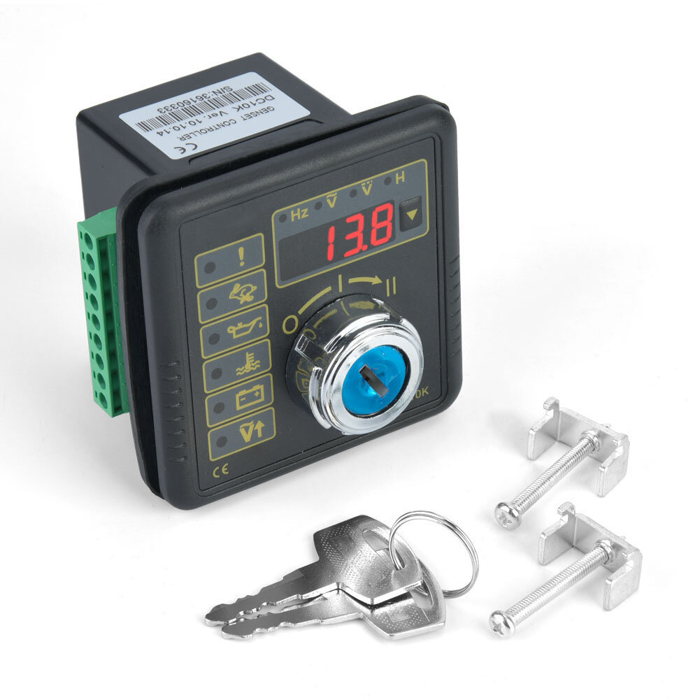 Модуль управления контроллером генератора с ручным запуском двигателя DC10K Панель управления