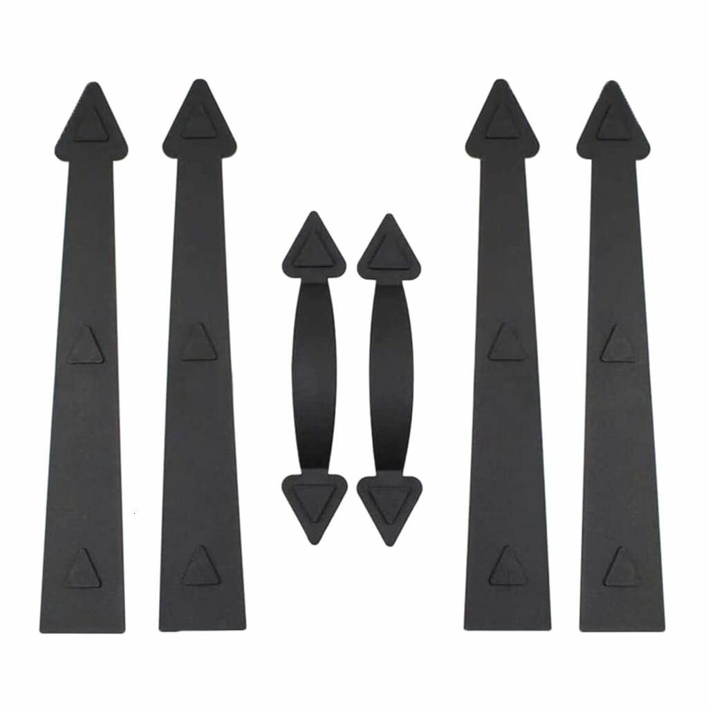 Декоративные магниты для гаражных ворот (4 петли, 2 ручки)