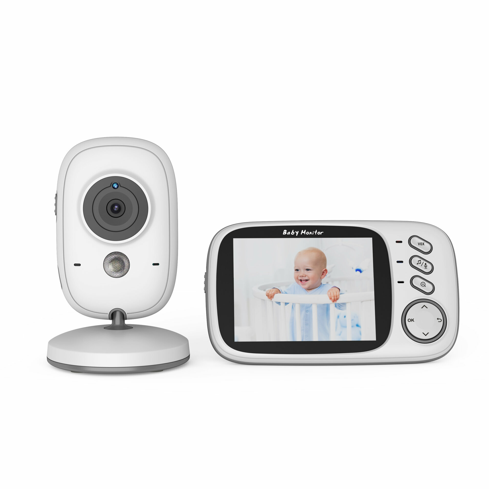 Беспроводная видеоняня Baby Monitor VB603 , видео няня / Радионяня с камерой и монитором и обратной связью