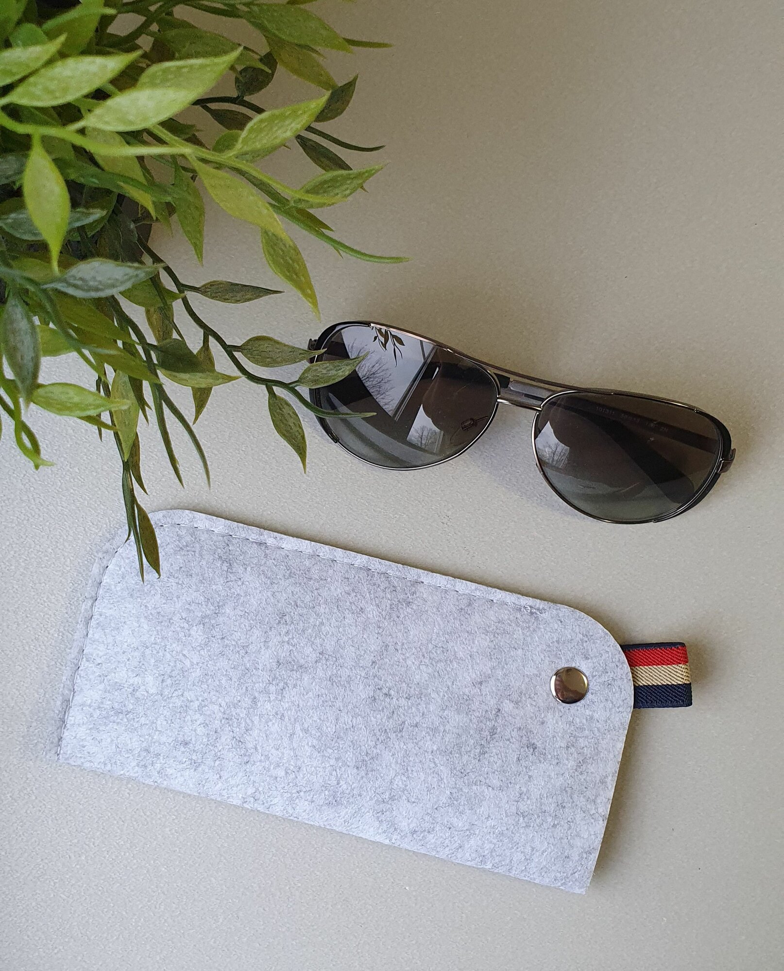 Чехол для очков. Фетр