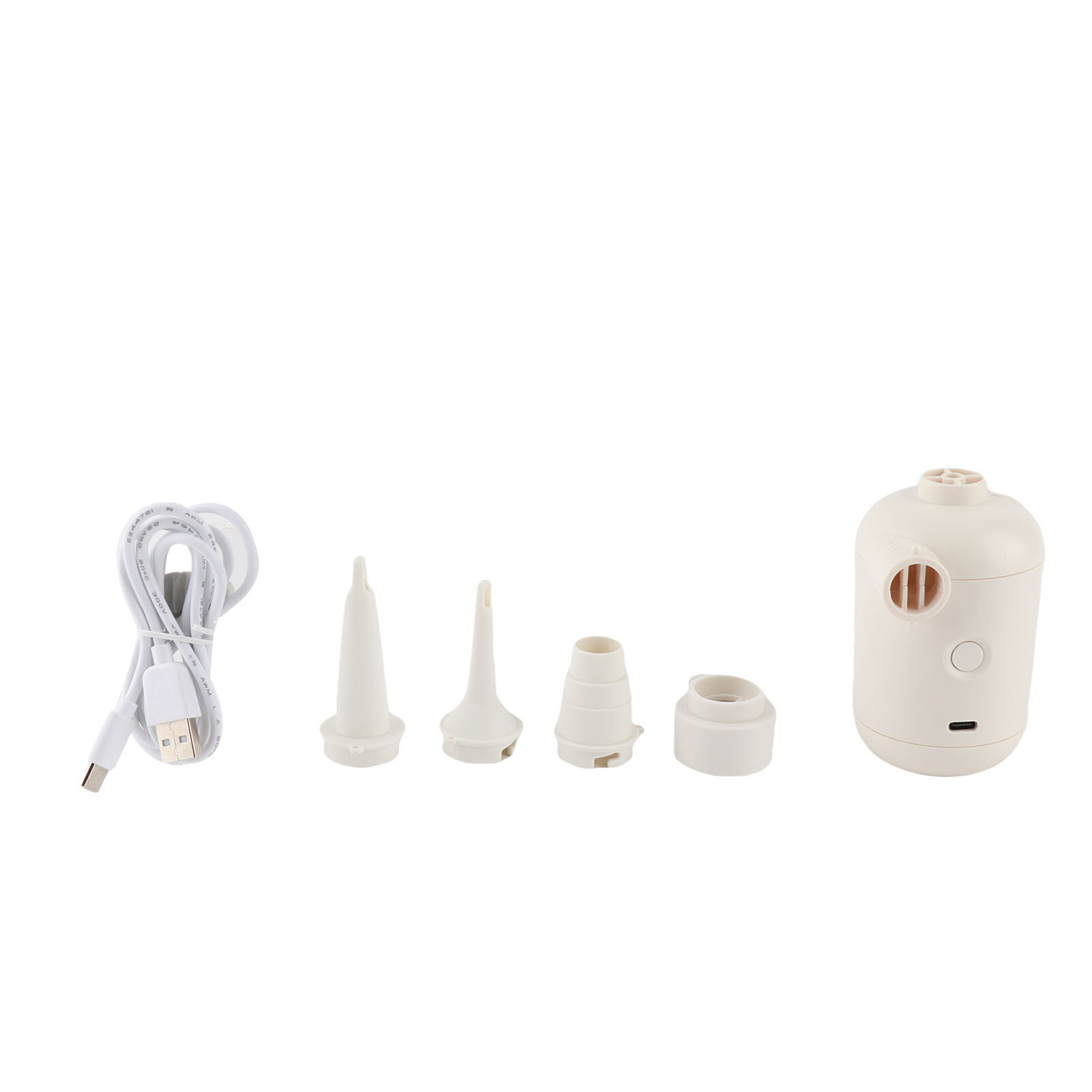 Крошечный насос быстрая накачка портативный мини -электрический воздушный насос с 4 соплавами для пакетов для хранения резиновые лодки плавательные кольца