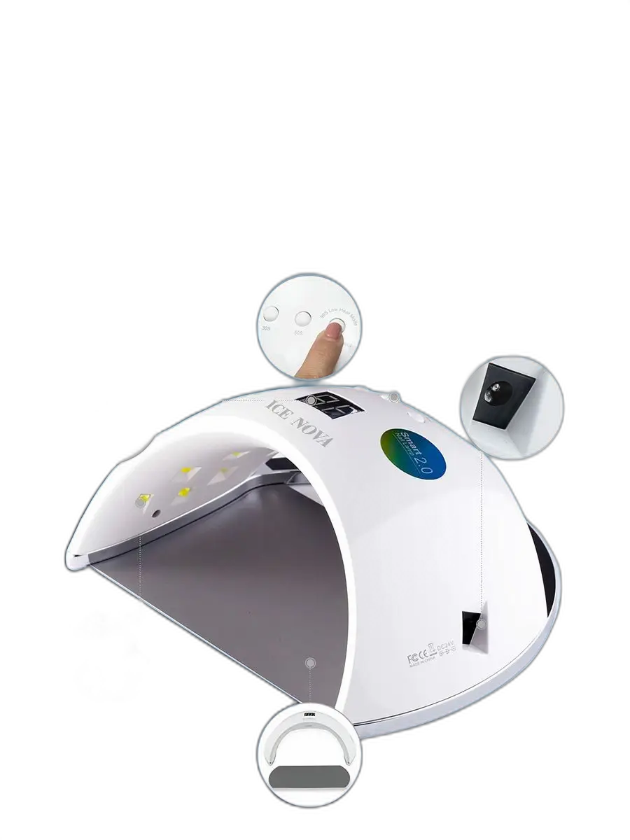 Профессиональная лампа ICE SUN 6 48W для маникюра