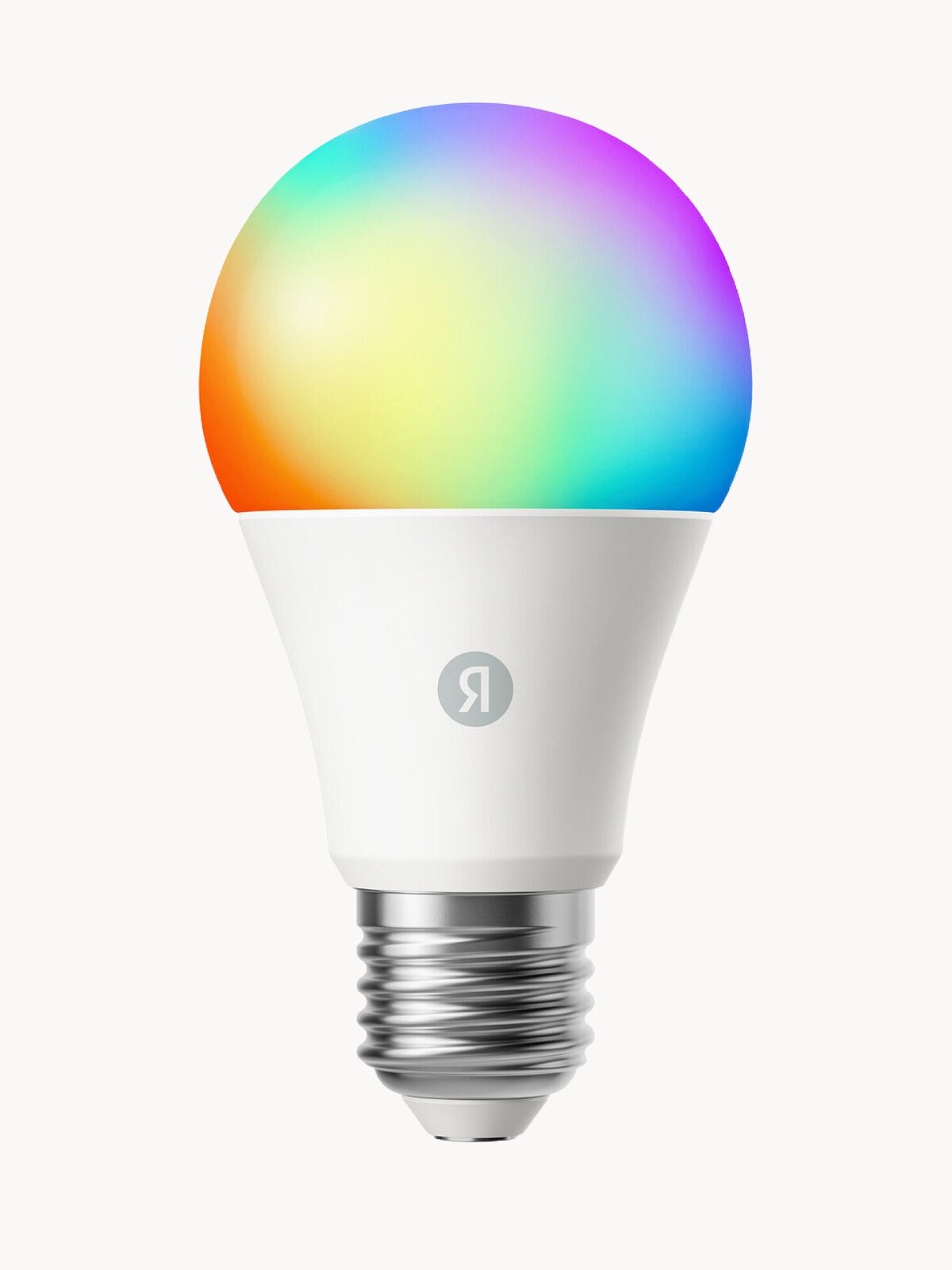Умная лампочка Яндекс, E27, цветная (RGB), яркая