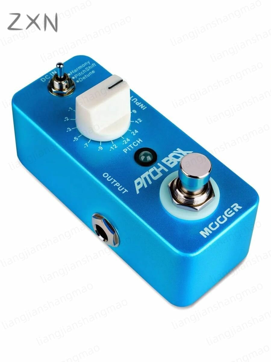 Mooer digitech Drop, педальный тюнер гитарных эффектов, гитарный тюнер pitch box, подходящий для электрогитарных басов true bass