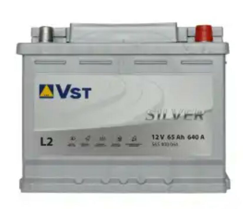 Аккумулятор VST 65 Ач 640 А (242х175х190) обратная полярность