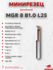 MGR 8 B1.0 L25 минирезец Deskar