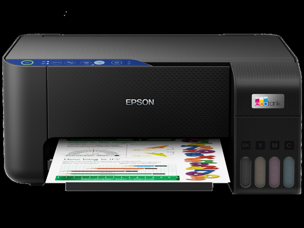 МФУ струйное цветное EPSON L3252. печать без полей, А4, СНПЧ, Wi-Fi Direct