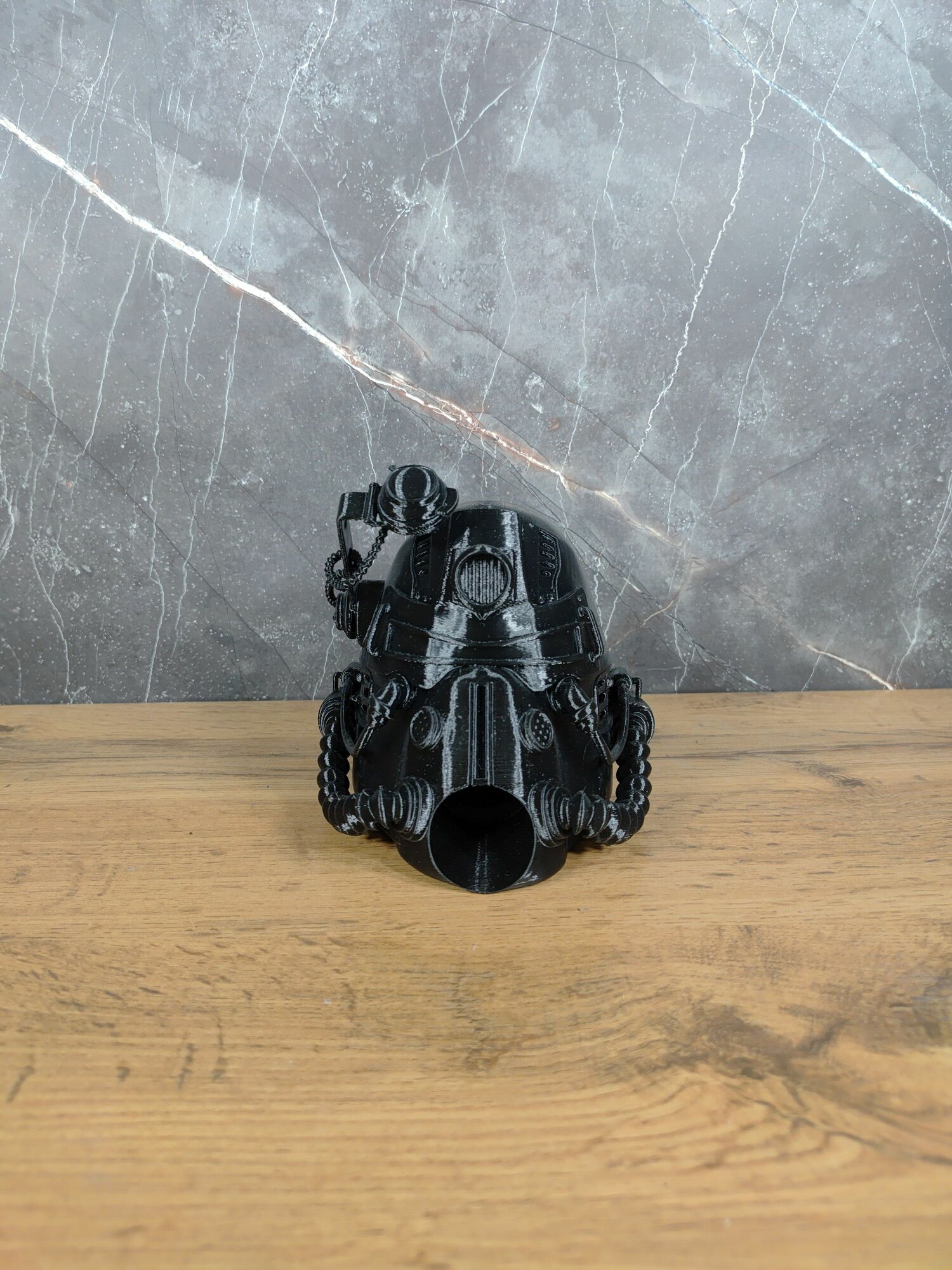 Шлем силовой брони Fallout для настольных и Dungeons & Dragons , dnd dice tower — фото 1