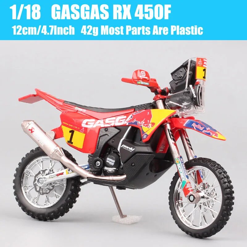 Масштаб 1/18 2018 Bburago KTM 450 SX-F SXF Racing No # 84 Джеффри Хердс MXGP Мотокросс GASGAS RX 450F Модель раллийного мотоцикла 450