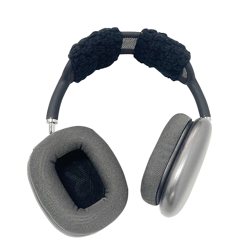 Чехол для поддержки шапки наушников Sony WH-1000XM6, черный силиконовый защитный чехол, прочная посадка