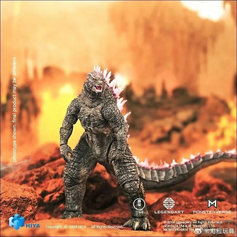 HIYA Exquisite Basic Series Godzilla vs Kong: The New Empire Godzilla Evolved.Ver action figure
