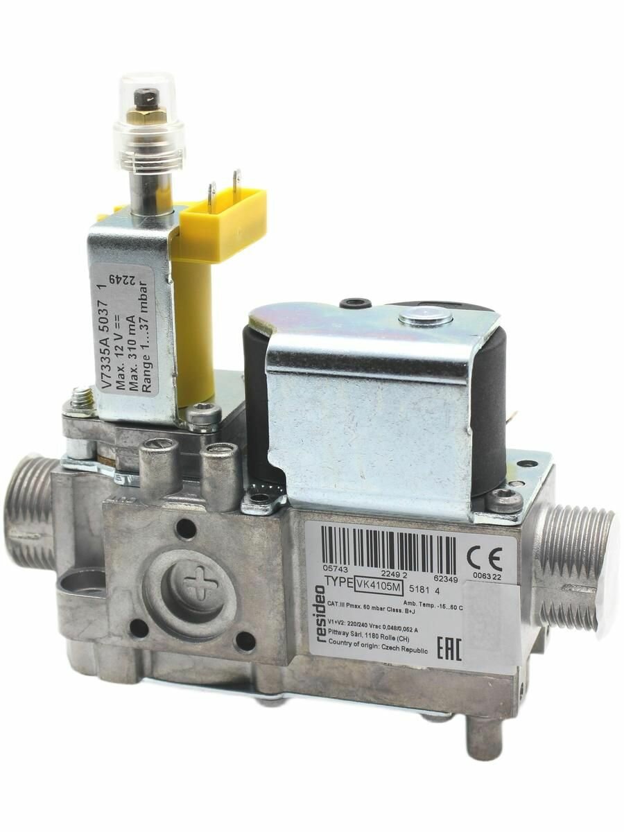 Газовый клапан Honeywell VK4105M 5181 G3/4 для котла Westen Quasar D 24 F, Baxi MainFour 710669200