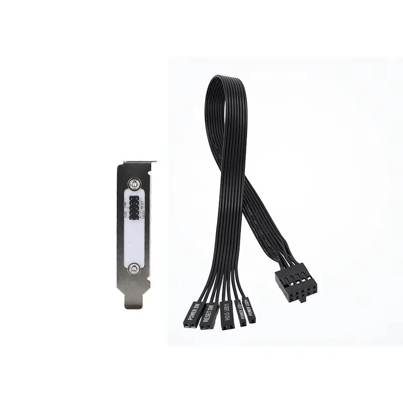 RGEEK модуль кнопки питания ПК Half Height