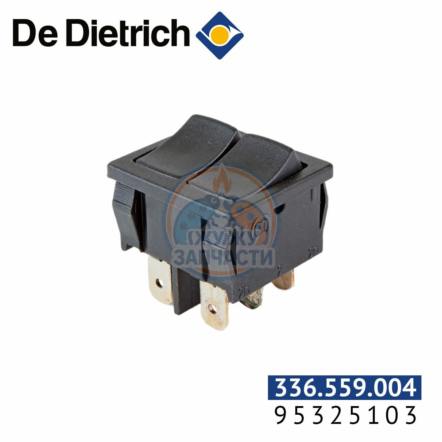 Выключатель De Dietrich 95325103 тест STB (защитный термостат)