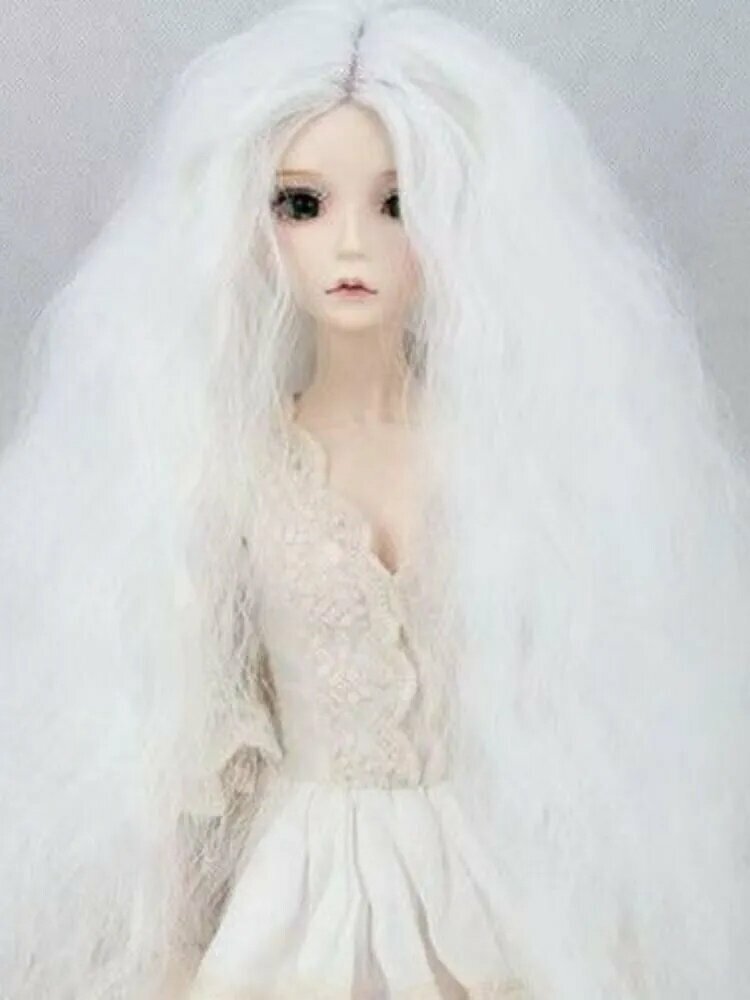 Парик для кукол BJD 1/6 30 см сменные волосы для шарнирных кукол окружность головы 15-17 см