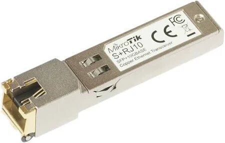 Медиаконвертер MikroTik S+RJ10