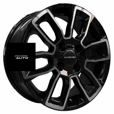 Диск Khomen Wheels KHW1406 (Lada Granta) 5.5x14 4x98.0 ET35 D58.5 черный