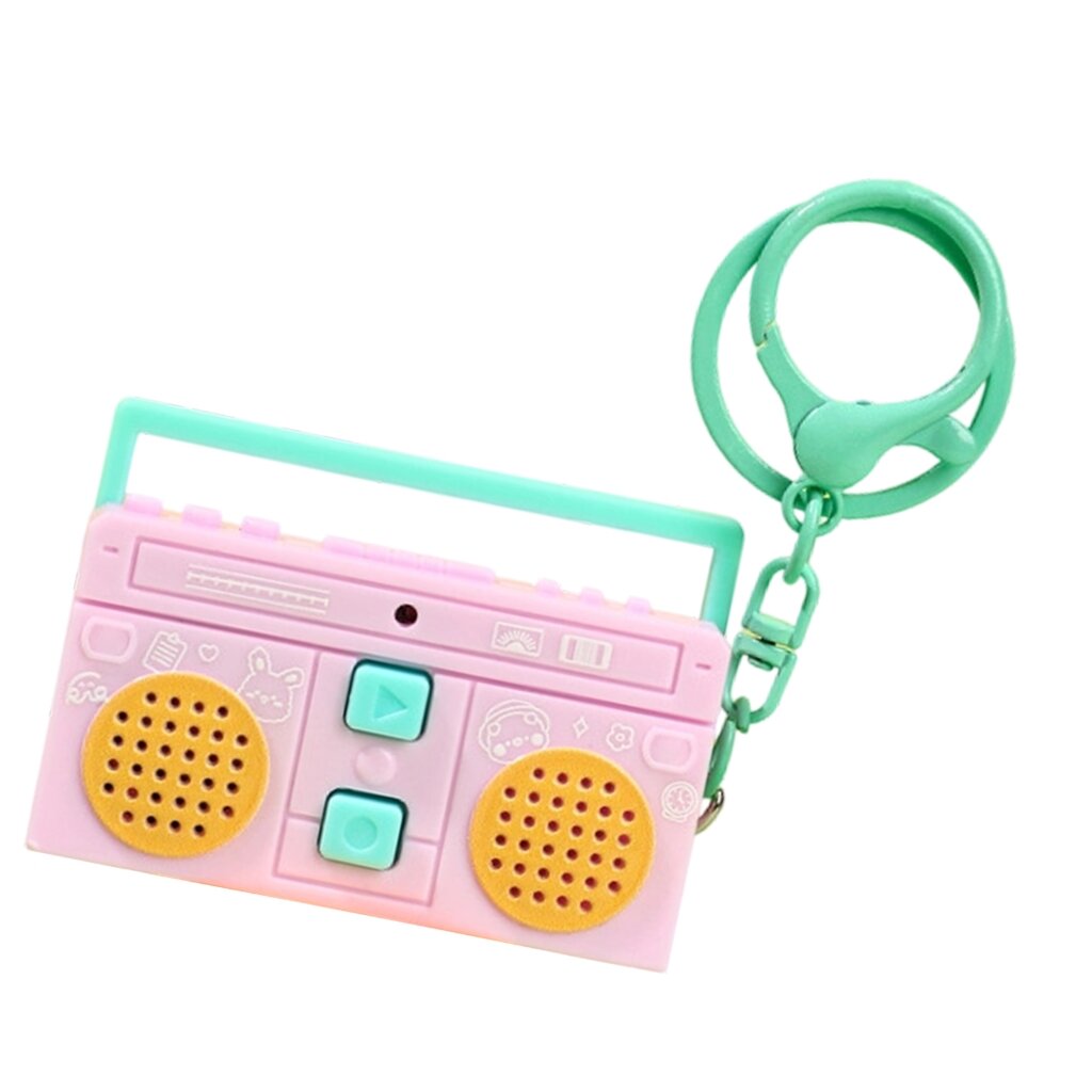 Мини-портативный брелок для записи голоса с кнопкой управления для быстрого связывания заметок с ключами