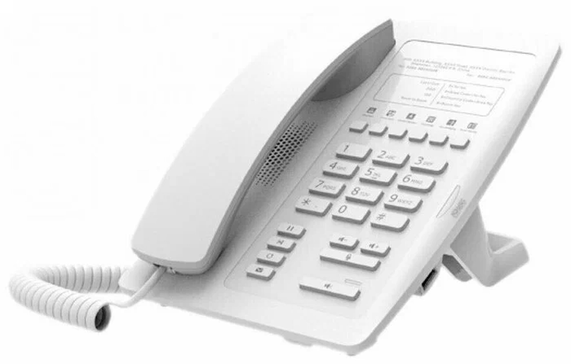 Стационарные телефоны FANVIL Телефон IP Fanvil H3W белый (H3W WH)