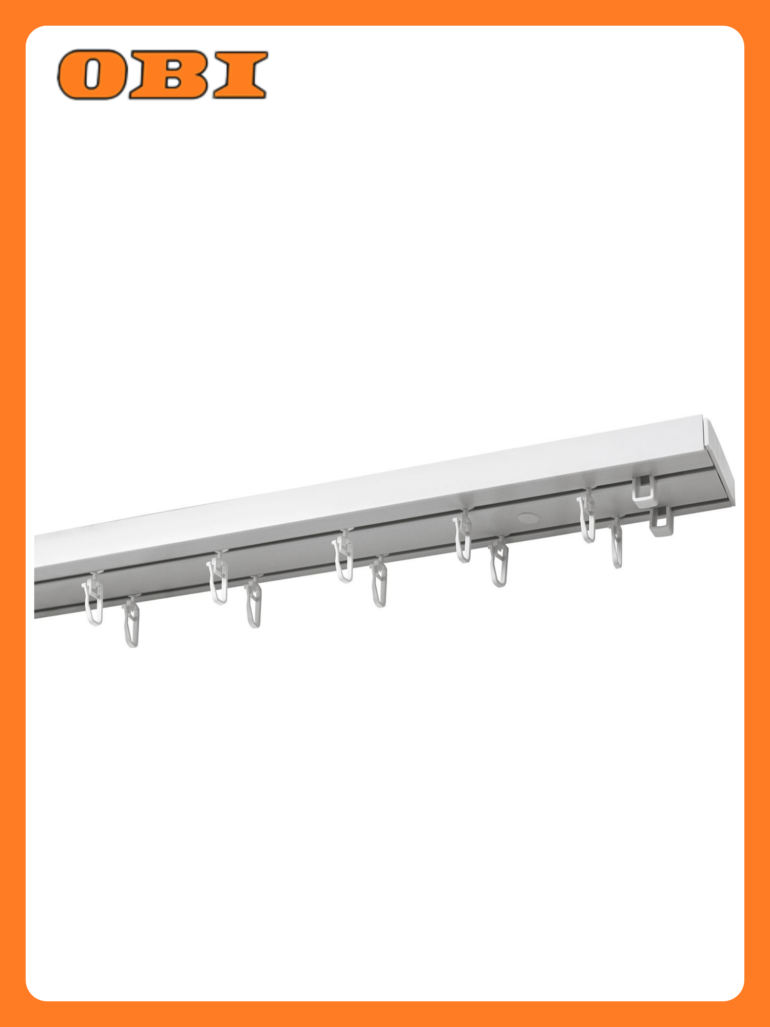 Карниз пластик комплект 2-й 2,50 М