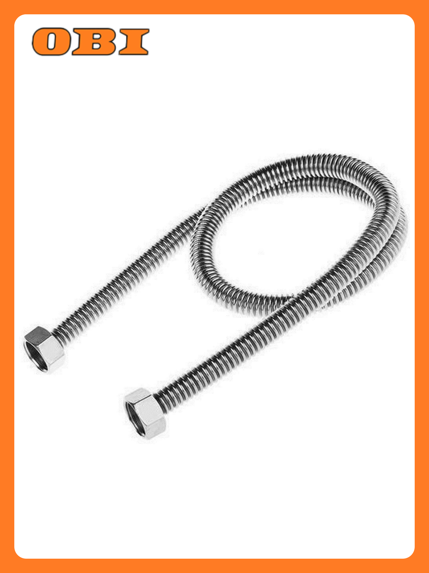 Подводка для подачи газа Overcon г/г 1/2 дюйма 1 м