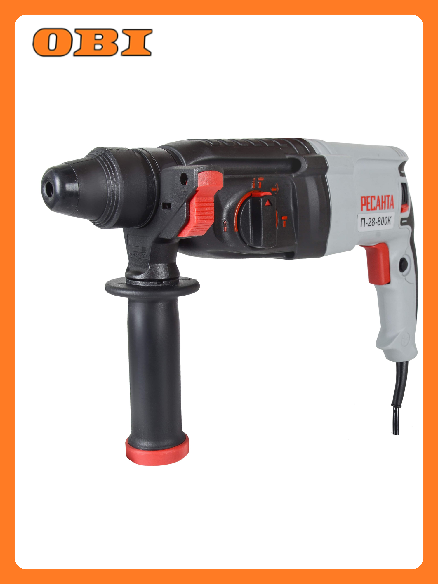 Перфоратор электрический РЕСАНТА П-28-800К