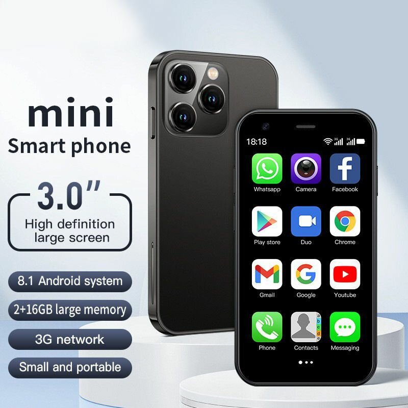 Мобильный телефон Soyes XS15 2G+16GB, черный матовый